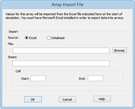 Import Data into Arrays